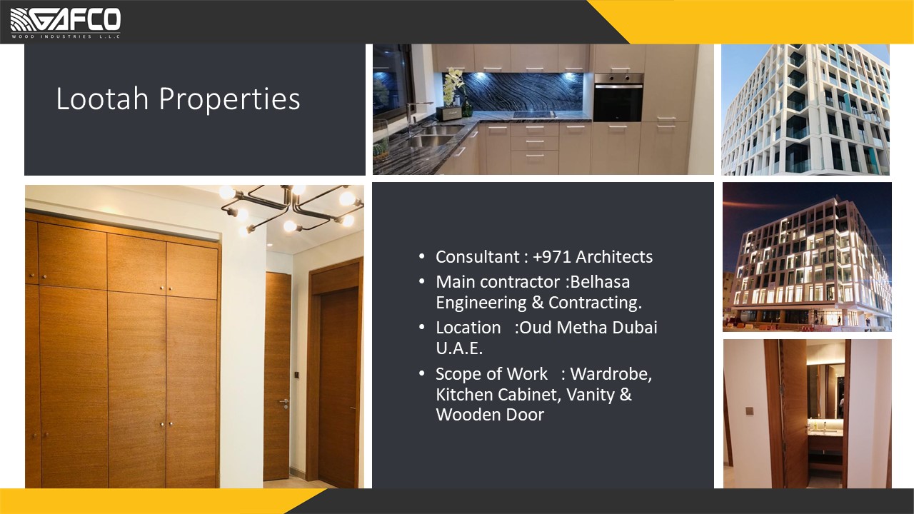 Our projects – Gafco Wood Industries llc